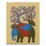 Elephants in the forest - Gond Painting & Artwork - Tribal Art India